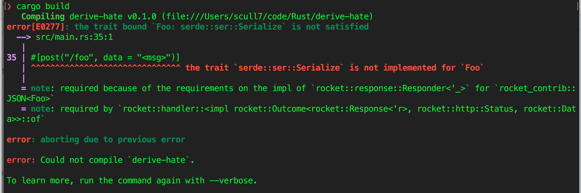 How do I debug `derive` macro expansion - help - The Rust Programming ... How do I debug `derive` macro expansion - help - The Rust Programming ...